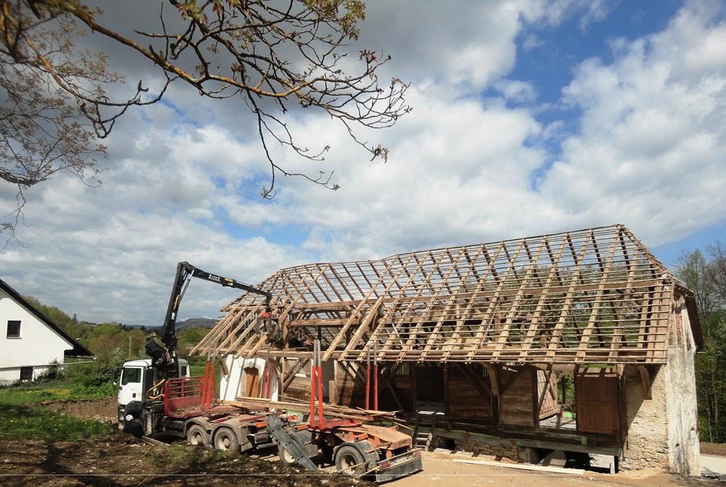 Kozolci, gospodarska poslopja - Tesarstvo Mehlin Škofljica